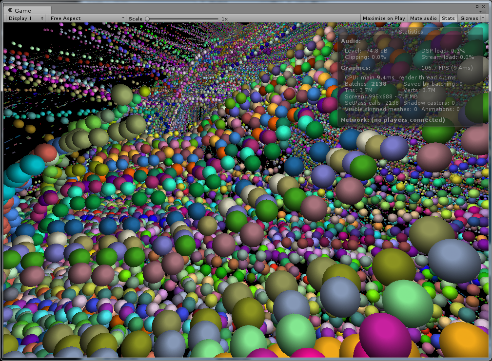 Most efficient way to display large scatter plots? - Unity Engine ...