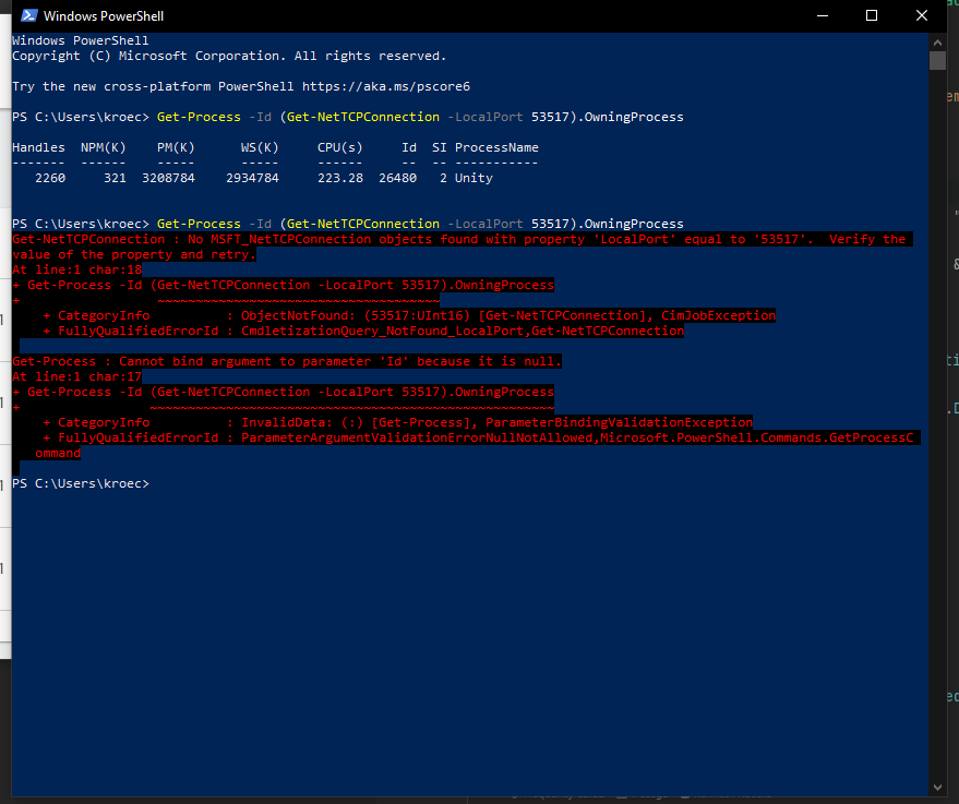 Addressables hosting forgets its hosting and refuses to host on port again - Unity Engine ...
