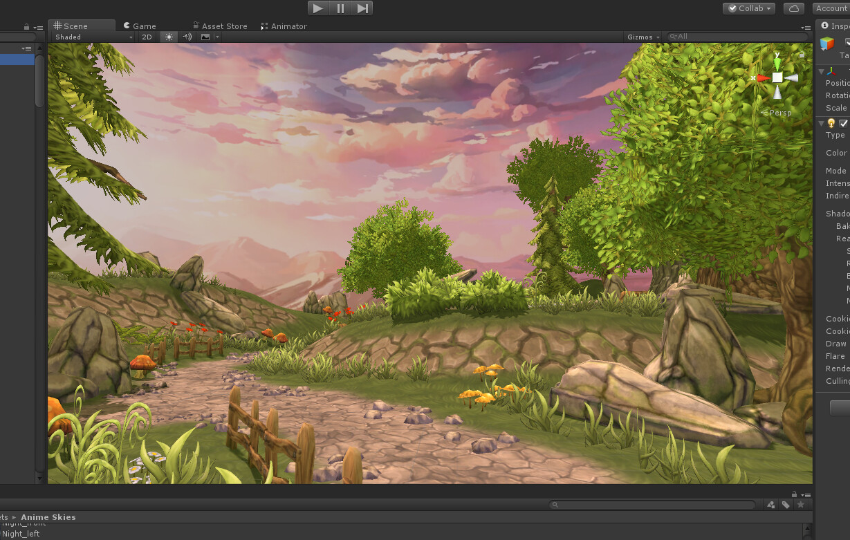 Watercolour Painted Anime Skybox - Unity Engine - Unity Discussions