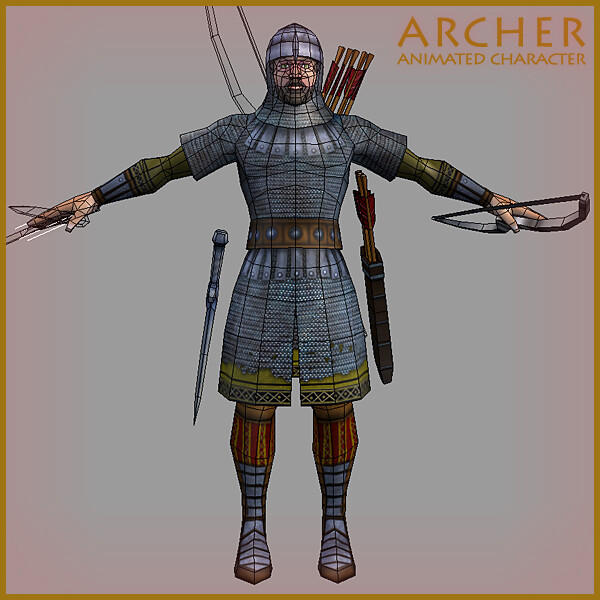 Animated character - archier - Community Showcases - Unity Discussions
