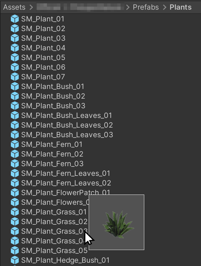 Hello Unity, how many Decades do I need to wait for being able to read names in the project ...