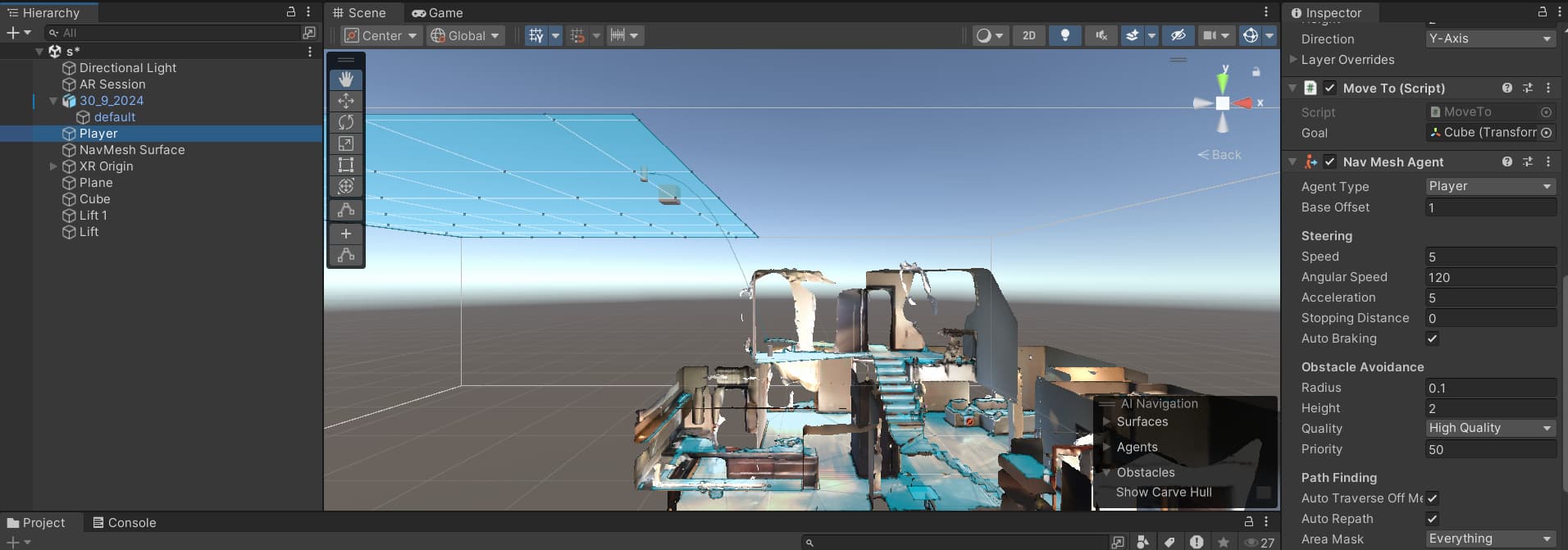 Agent Not Using OffMesh Link - Unity Engine - Unity Discussions