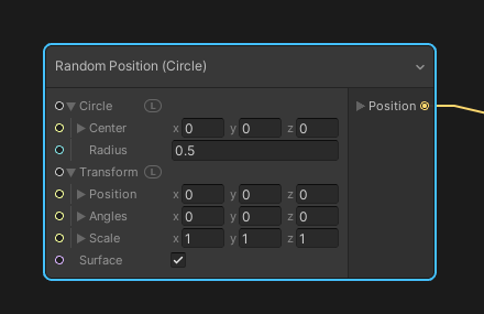 Local values require a target GameObject to display