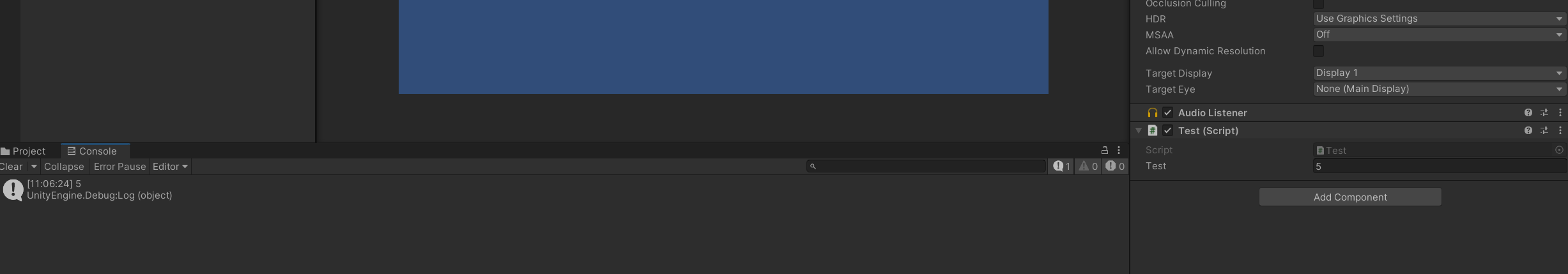 Public variable set in Editor is always 0 in script - Unity Engine ...