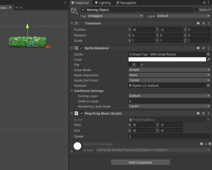 How to Move An Object Along Y-Axis from Two points and Loop It?! - Unity Engine - Unity Discussions