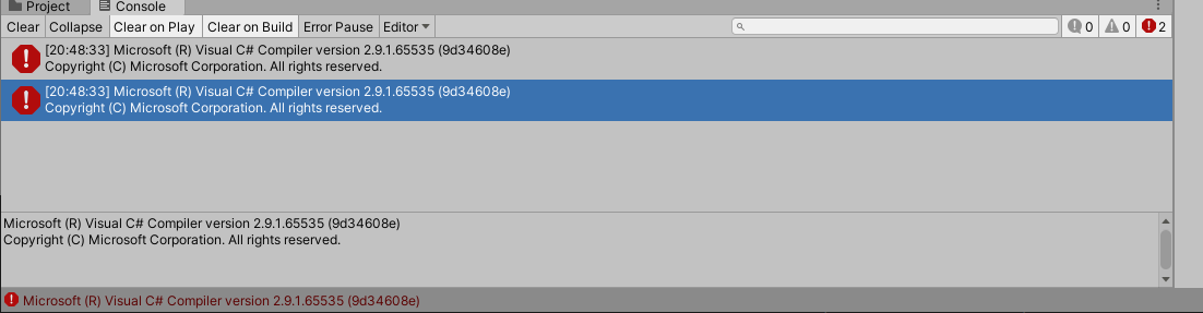Microsoft Visual Studio copyright claim blocks playmode - Unity Engine - Unity Discussions