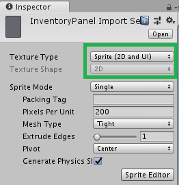 Can't drag sprite into inspector? - Unity Engine - Unity Discussions
