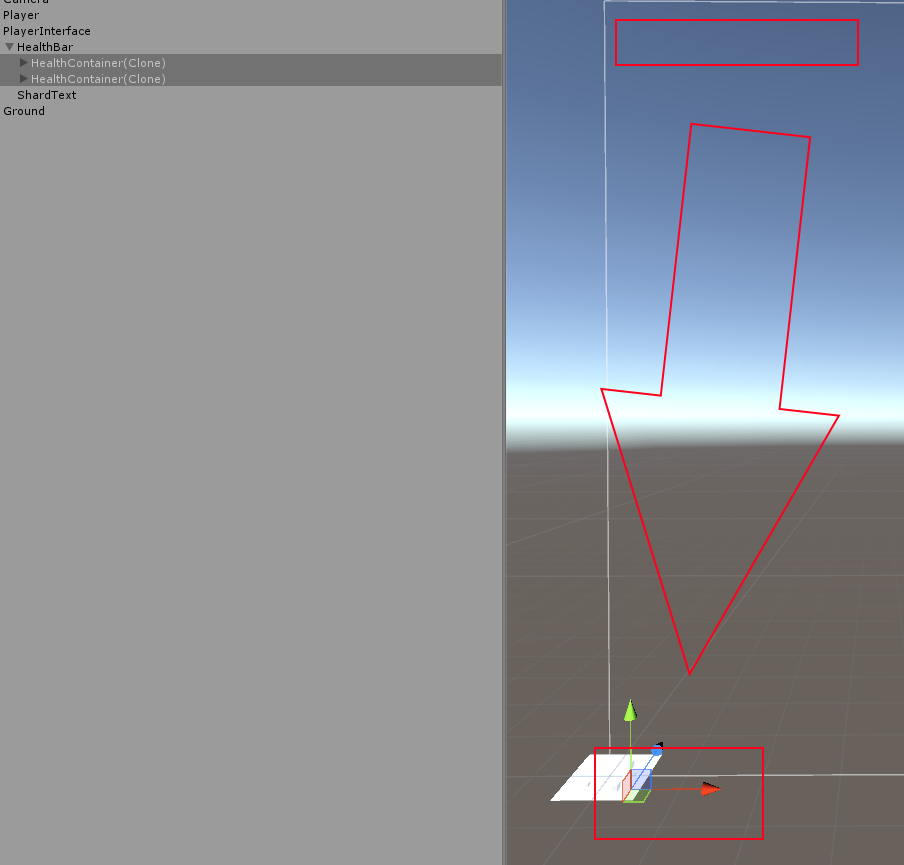 dynamically created healthcontainers are instantiated below the canvas - Unity Engine - Unity ...
