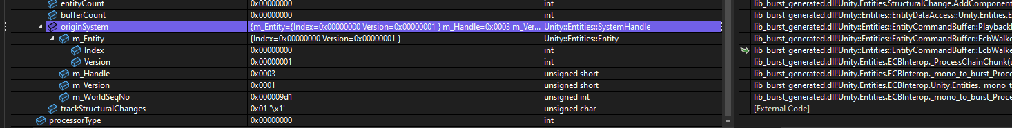Entity Command Buffers with Burst debug crash information (journaling) - Unity Engine - Unity ...