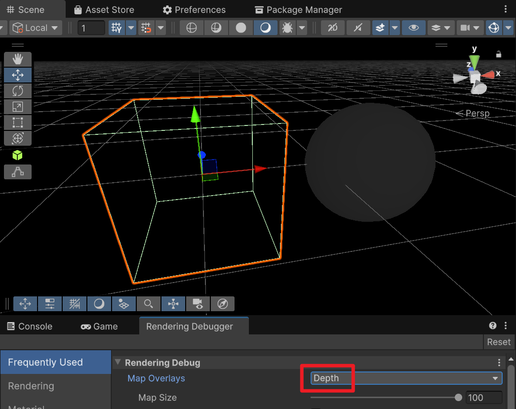 How to write into the camera depth in a custom URP render pass? - Unity ...