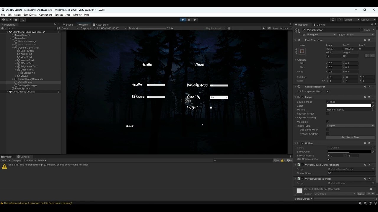 Virtual Cursor issue in UI - Unity Engine - Unity Discussions
