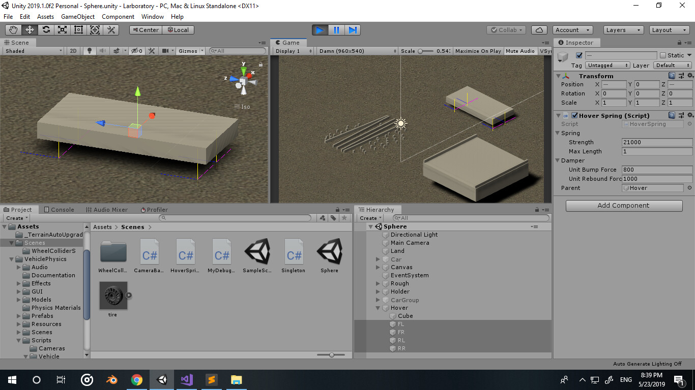 Having trouble implementing raycast suspension. - Unity Engine - Unity Discussions