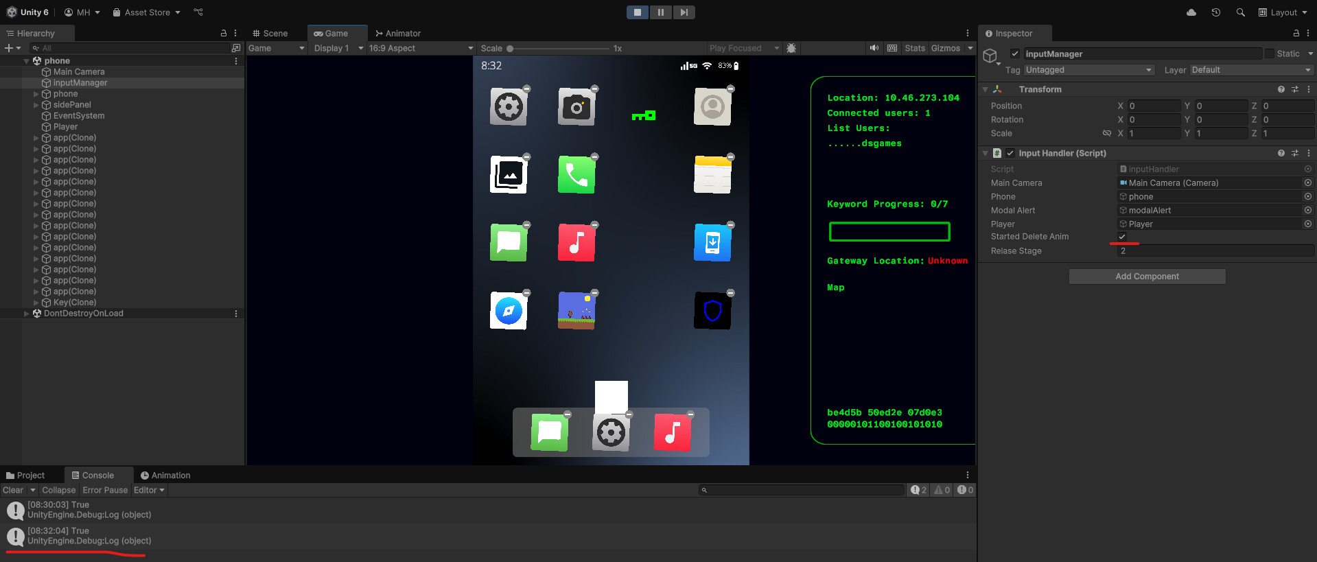 Boolean Value is set to true and shows up that way in the Inspector but returns false - Unity ...