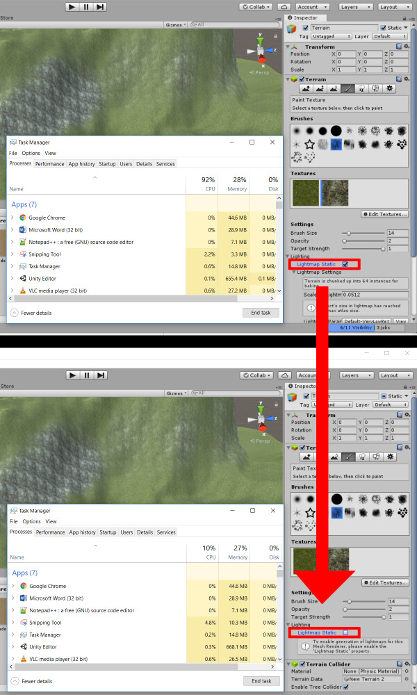 Unity Job Process use 100% of cpu. Any solution yet ? - Unity Engine - Unity Discussions