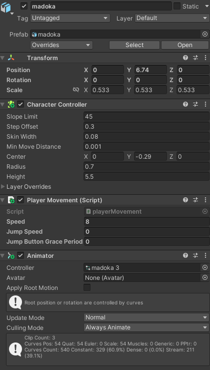 problem with character moving and forcing position change - Unity Engine - Unity Discussions