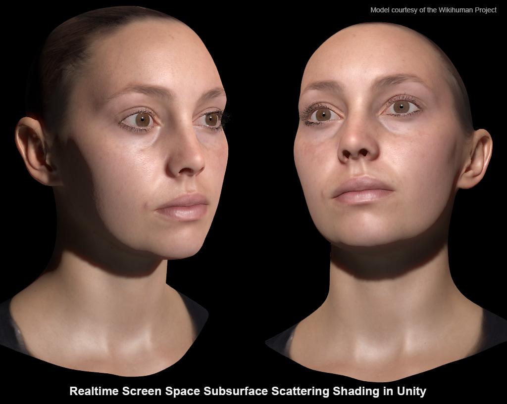 Experimentation Realistic Human Skin Rendering with Screen Space Subsurface Scattering ...
