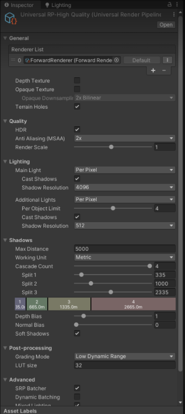 Setting Antialiasing in Universal Render Pipeline - Unity Engine - Unity Discussions