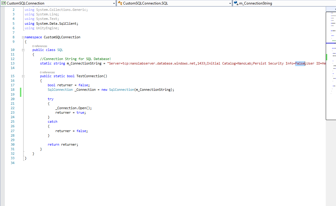SQL Connection dll - Unity Engine - Unity Discussions