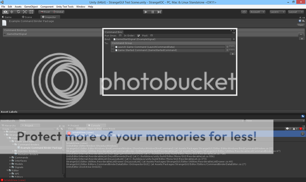 EditorWindow.ShowAuxWindow Error: IsValidView (view) - Unity Engine - Unity Discussions