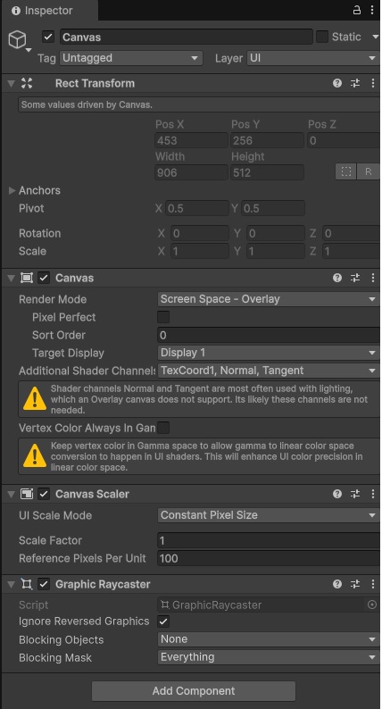 In unity 2d how to position textmeshpro ul elements side by side using horizontal layout group ...
