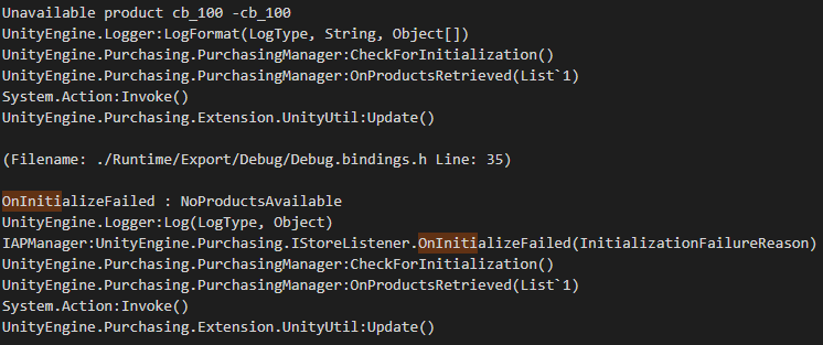 Unity Iap Noproductsavailable Unity Services Unity Discussions 