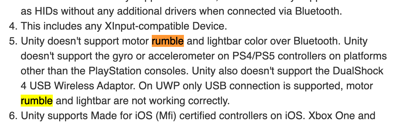 Joystick rumble compatibility - Unity Engine - Unity Discussions