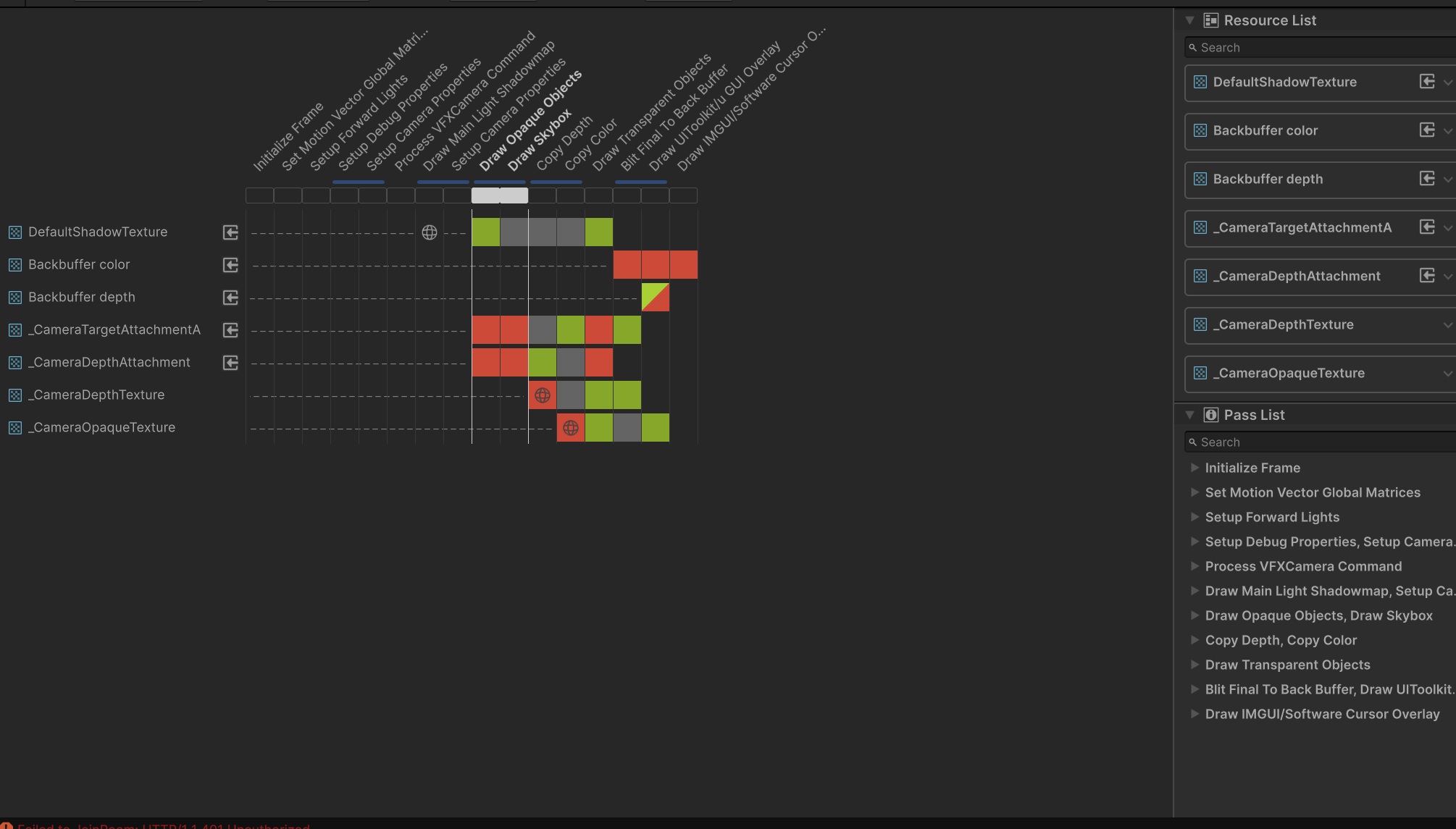 Frame rate will drop down a lot on Quest when enabling opaque texture and depth texture on URP ...