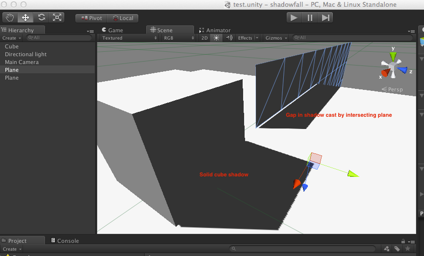 Bug in Unity shadows - Unity Engine - Unity Discussions