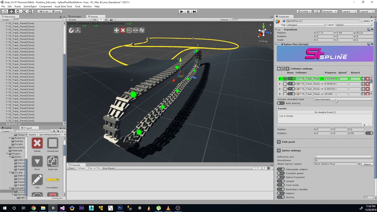 [Released] Spline mesh Deform "procedural mesh generation along spline" - Community Showcases ...