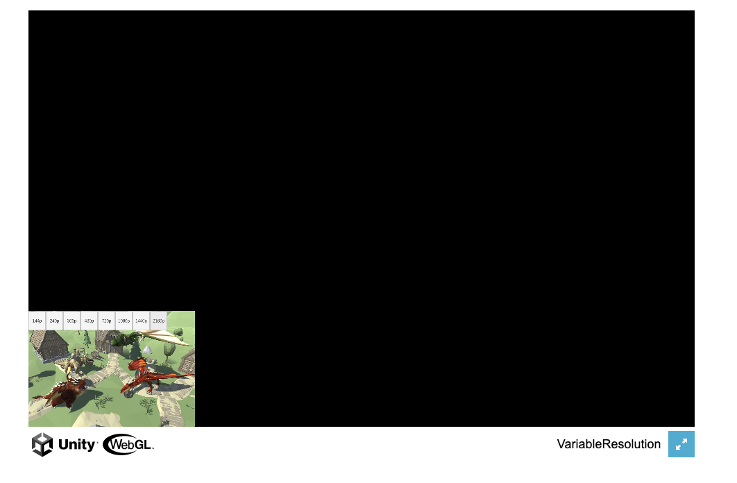 Changing the resolution of the Canvas on HTML in WebGL makes the game screen smaller - Unity ...