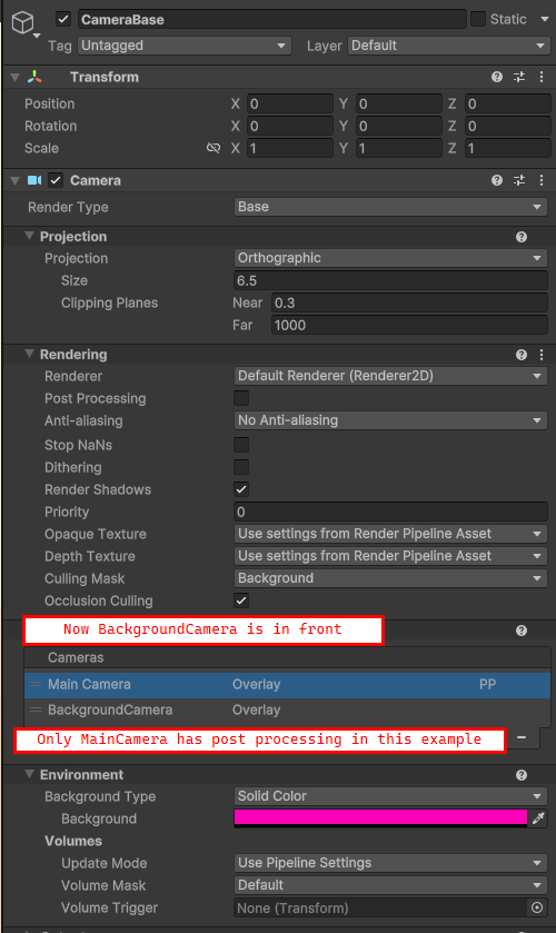 Render background without Post Processing - Unity Engine - Unity Discussions