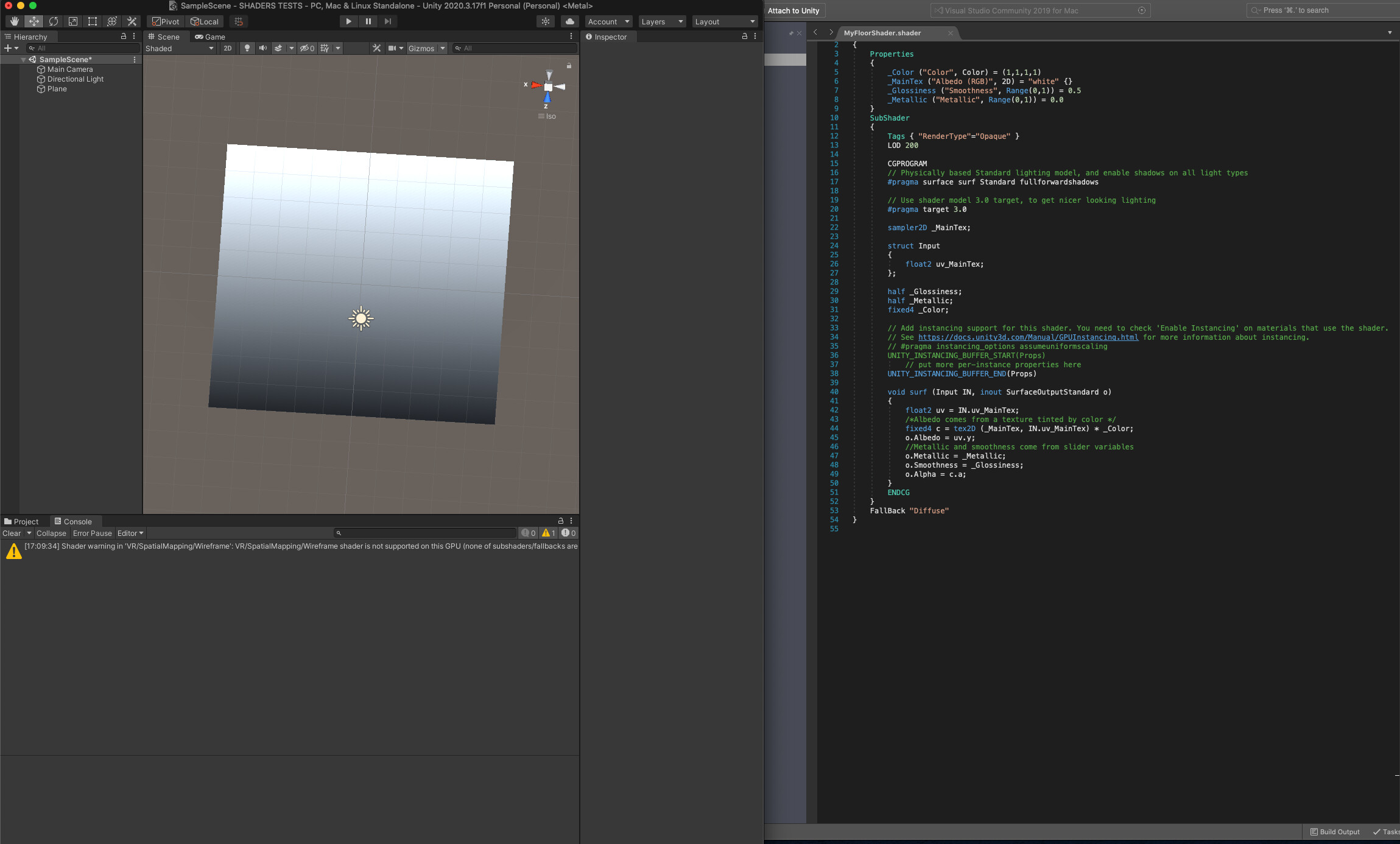 Help with understanding basic surface shader - UV to Albedo - Unity ...