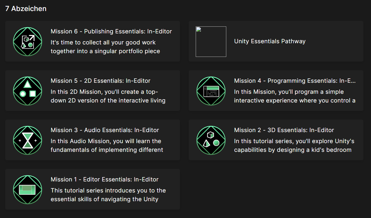 In-editor pathway not showing logo image and completed missions - Web ...