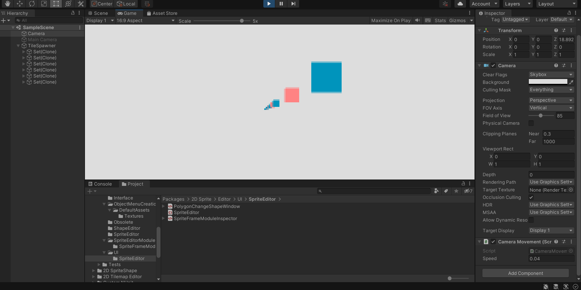 Blurry sprites when placed in 3d scene with perspective camera - Unity ...