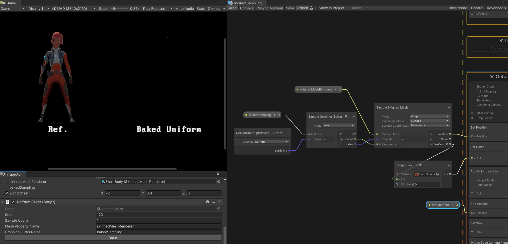Uniform Distribution with Skinned Mesh Sampling - Unity Engine - Unity Discussions