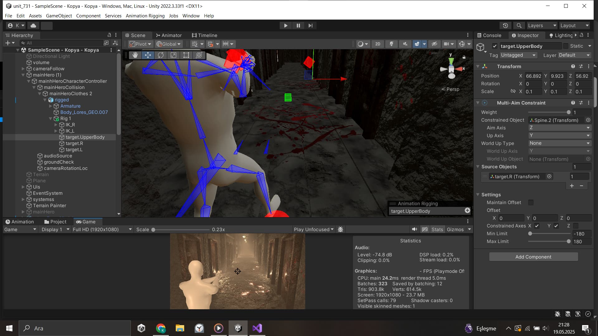 Jittery movement while rotating camera - Unity Engine - Unity Discussions