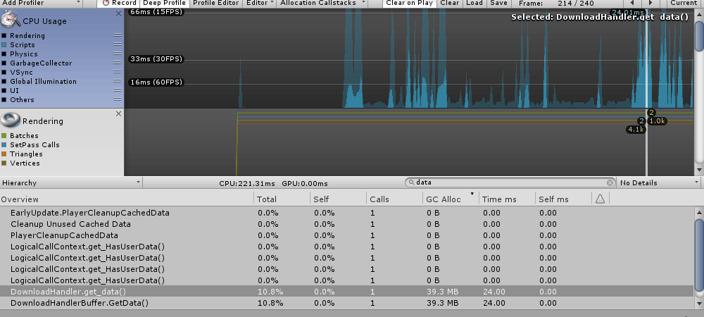 DownloadHandlerBuffer.data GC Allocation problems - Unity Engine - Unity Discussions