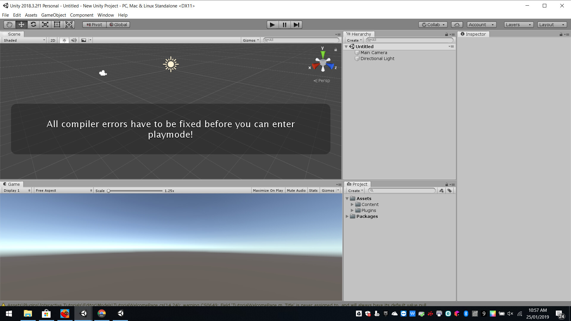 THE GAME ISNT WORKING - News & General Discussion - Unity Discussions