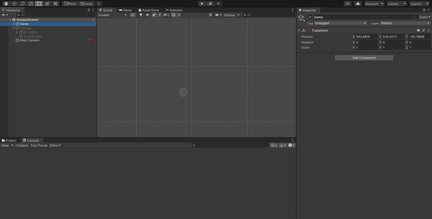 Camara Cant See All The Scene Unity Engine Unity Discussions