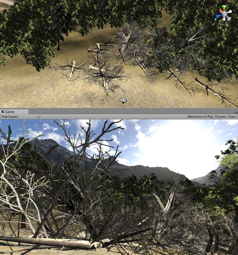 Destroyable Trees - Community Showcases - Unity Discussions