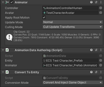 How to work with standard animator with entities - Unity Engine - Unity Discussions
