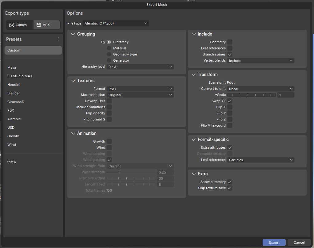 Speedtree v10 "Branch spines" exports a single curve! - SpeedTree - Unity Discussions