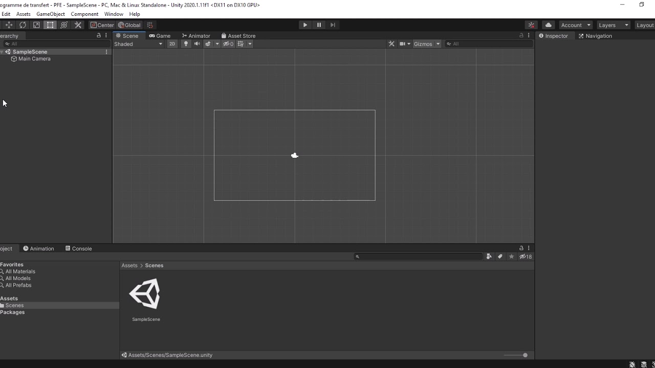 Some windows do not open ("File> Build Settings" and "Edit> Project Settings" both do nothing ...