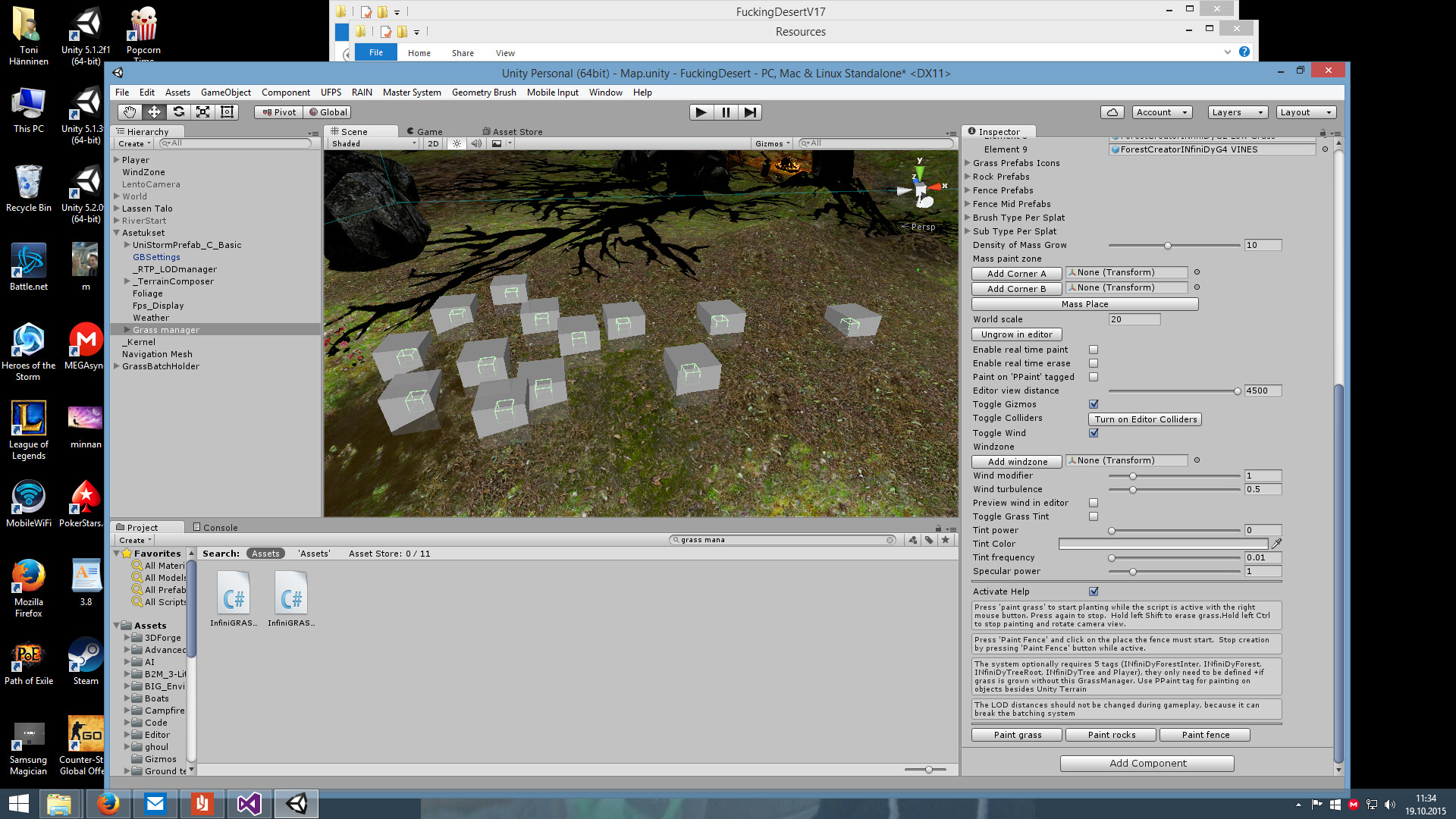 [Bundle offer - Save $600 ] InfiniGRASS - GPU Optimized Interactive Grass-Trees-Meshes, mobile ...