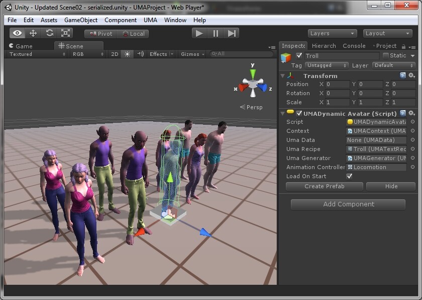 UMA Power Tools Support (v. 2.9) - Community Showcases - Unity Discussions