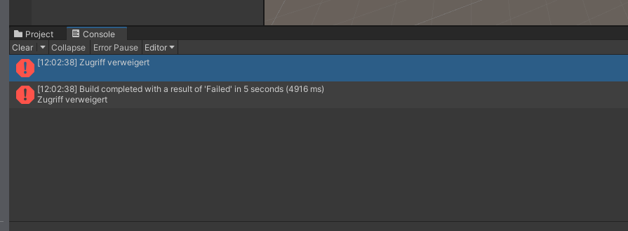 Unity Editor Giving Unfixable Errors Unity Engine Unity Discussions