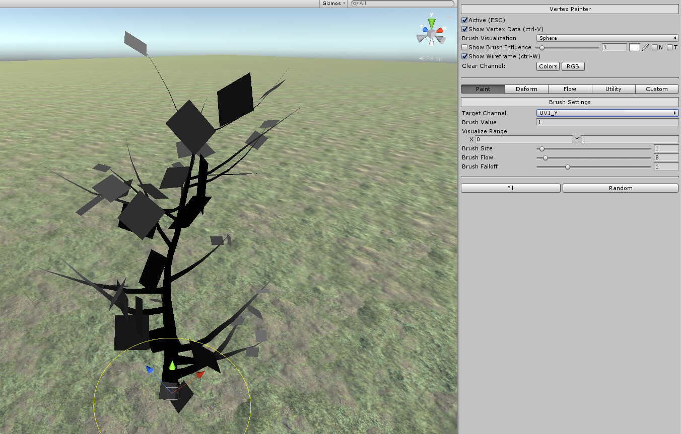 How to add wind to custom trees/grass in unity using tree creator shaders ! - Unity Engine ...