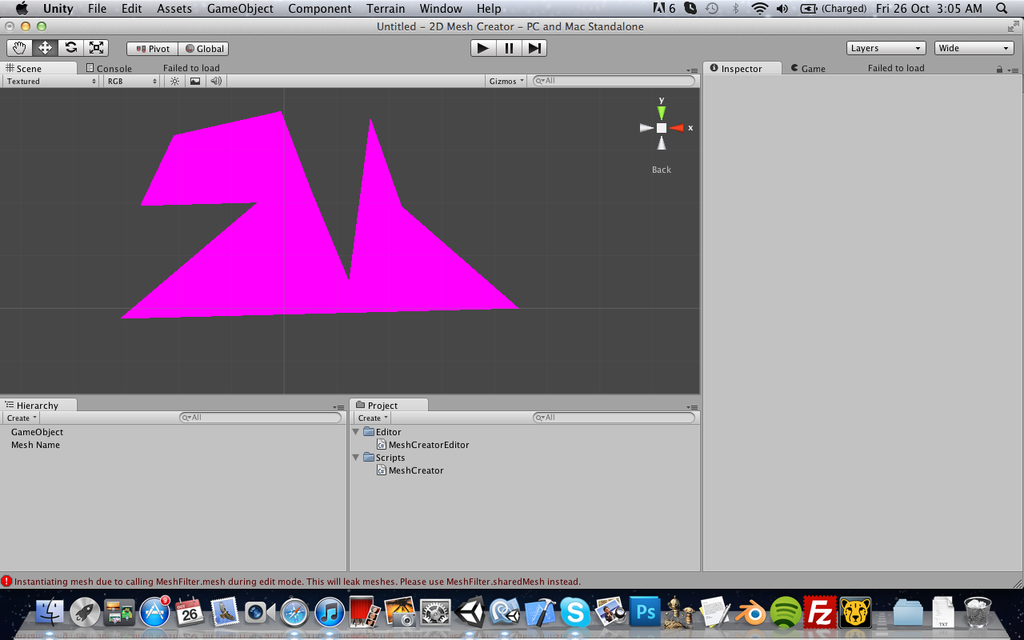 Uni-Mesh ($3) - A Editor Extension to make 2D Meshes for your games! - Community Showcases ...
