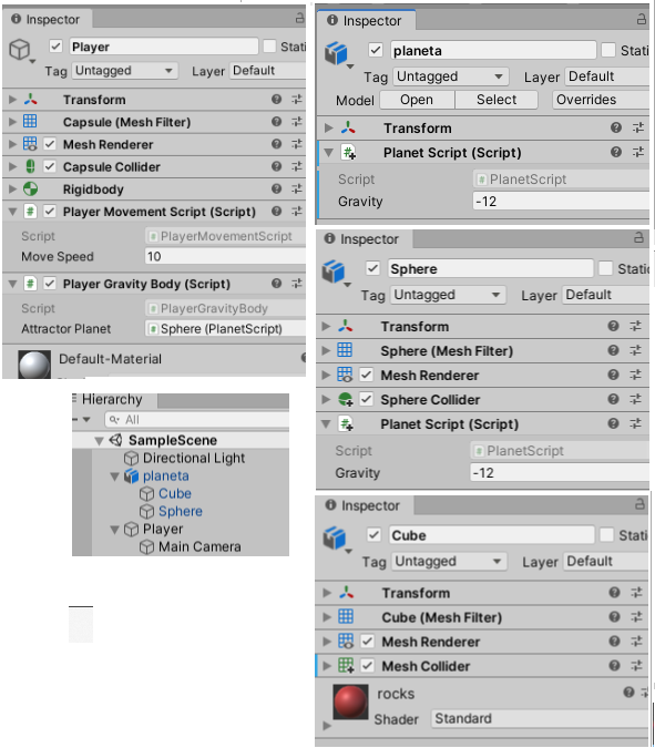 Sphere gravity with humanoid walking animation character - Unity Engine - Unity Discussions