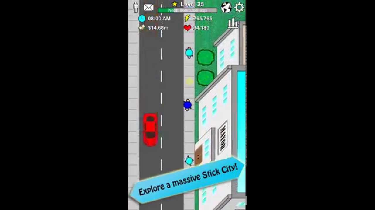 Stick City RPG (free) - a stick figure RPG game with a lot of depth to ...